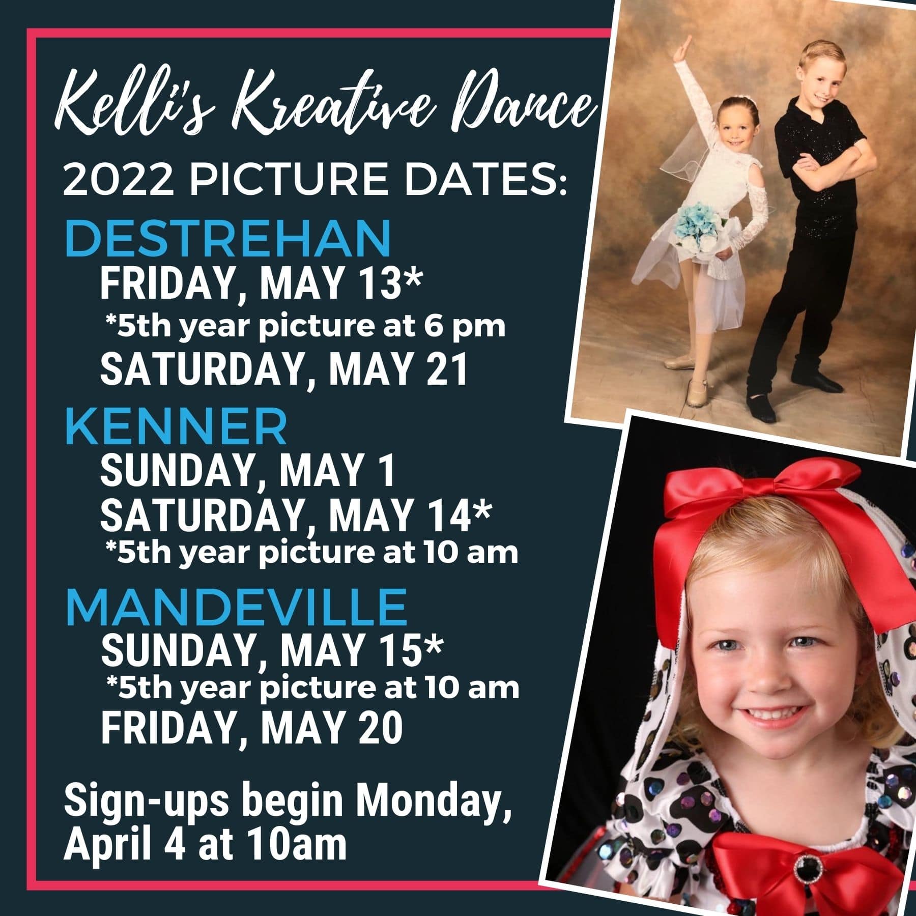 2022 Revue Book Pictures & Ads - Kelli's Kreative Dance Studio
